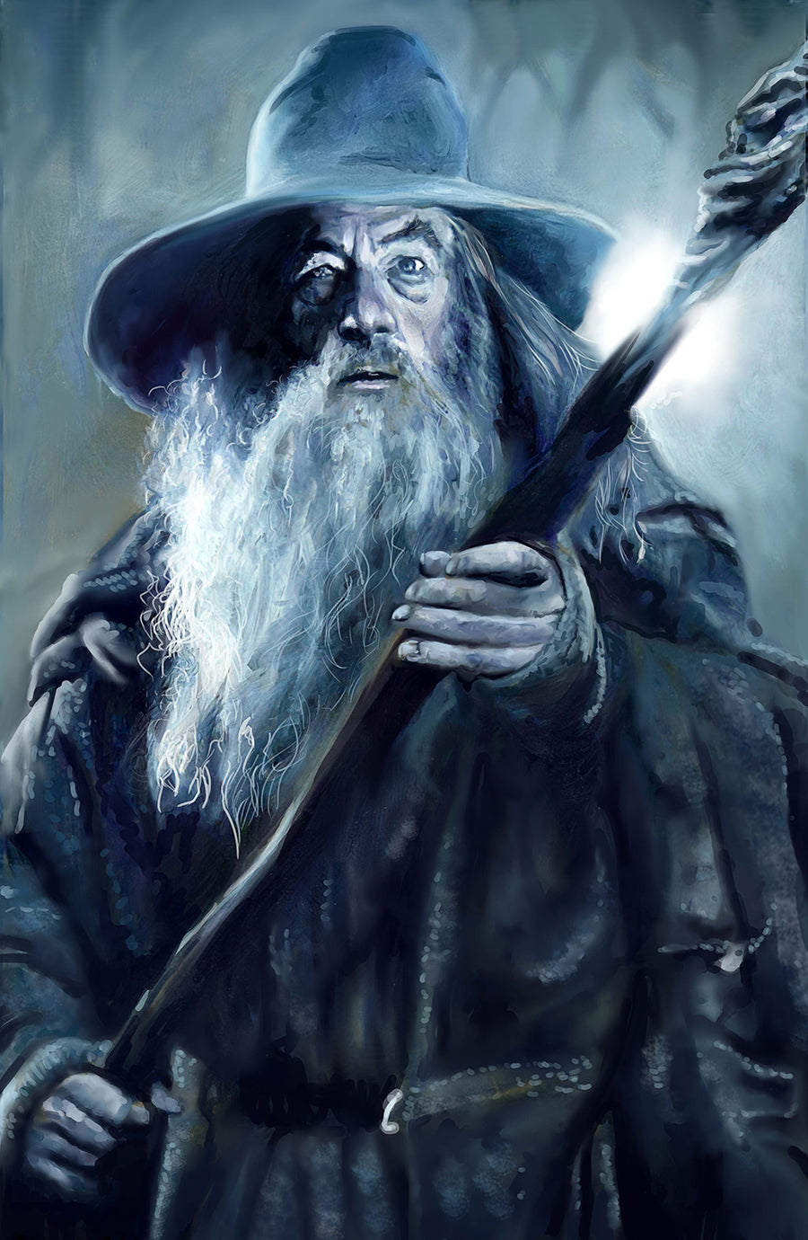 Gandalf Print – Diligent Visual