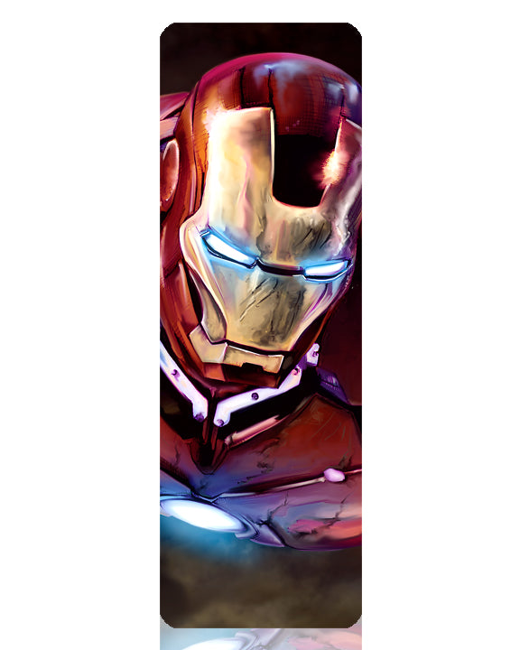 Iron Man Metal Bookmark – Diligent Visual