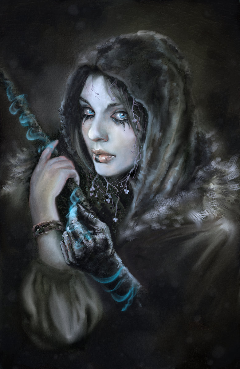 Queen of Clubs Print – Diligent Visual